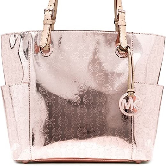Michael Kors | Bags | Michael Kors Rose Gold Tote Bag | Poshmark